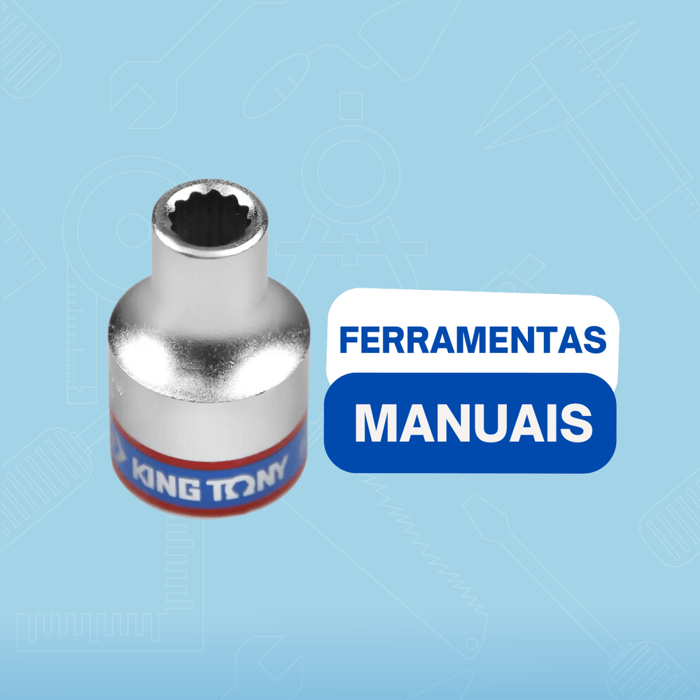 Compre Soquete Estriado 1/2" x 10 mm KING TONY com preço baixo em nossa ...